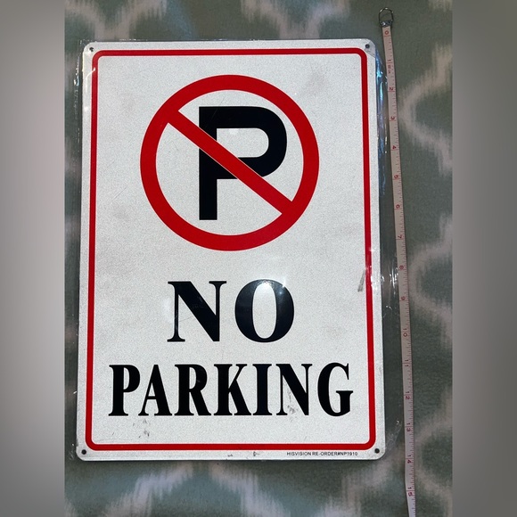 Other | Metal No Parking Signs | Poshmark